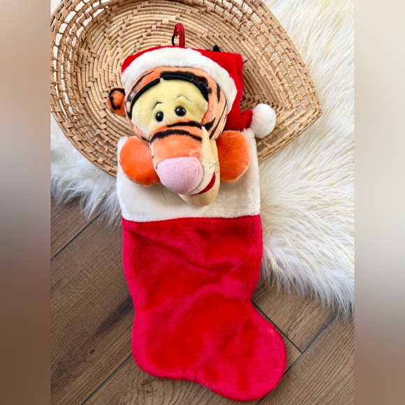 Disney | Holiday | 3d Disney Winnie The Pooh Tigger Christmas Stocking ...